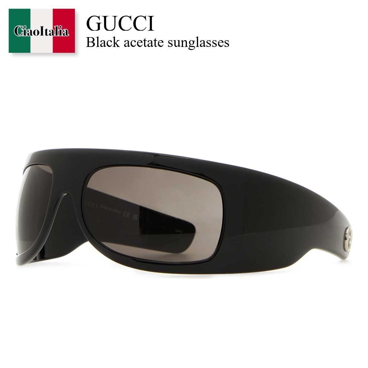 Gucci Black Acetate Sunglasses GUCCI BLACK ACETATE SUNGLASSES BUYMA